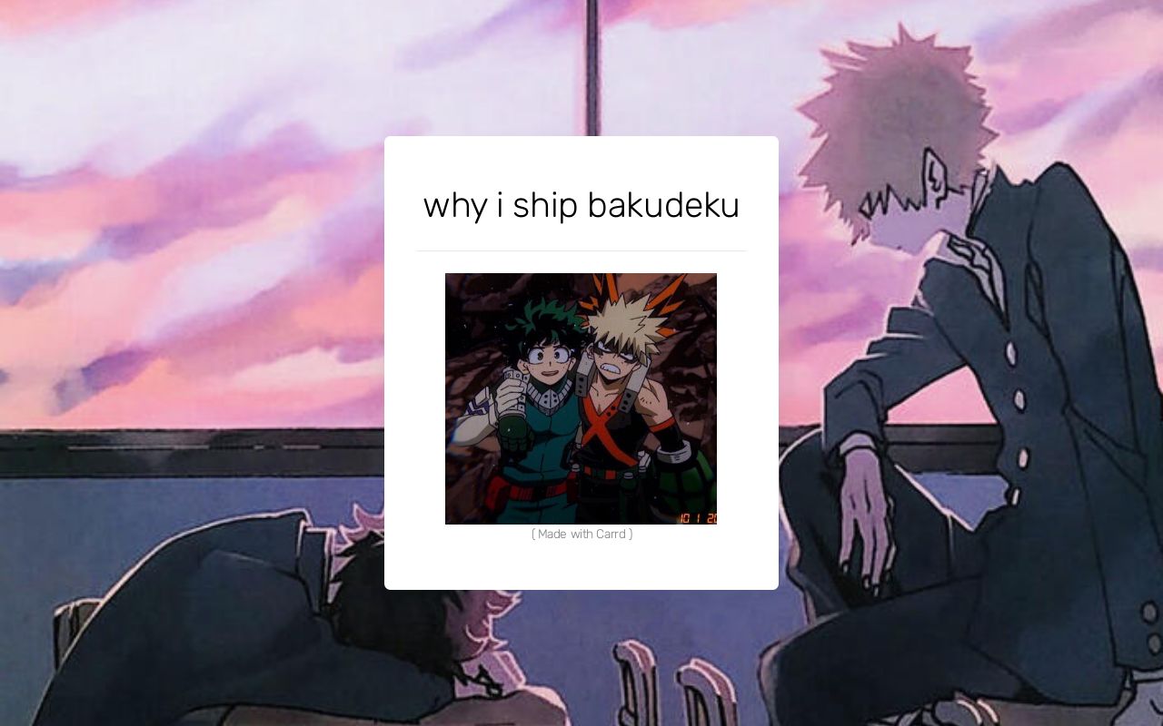 why i ship bkdk